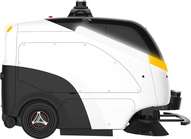 FloorBot Max 100: Advanced Commercial Floor Robot Sweeper – FloorBotics